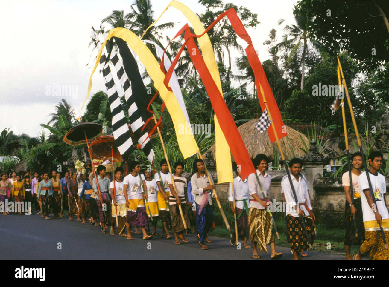 Bali flag hi-res stock photography and images - Alamy