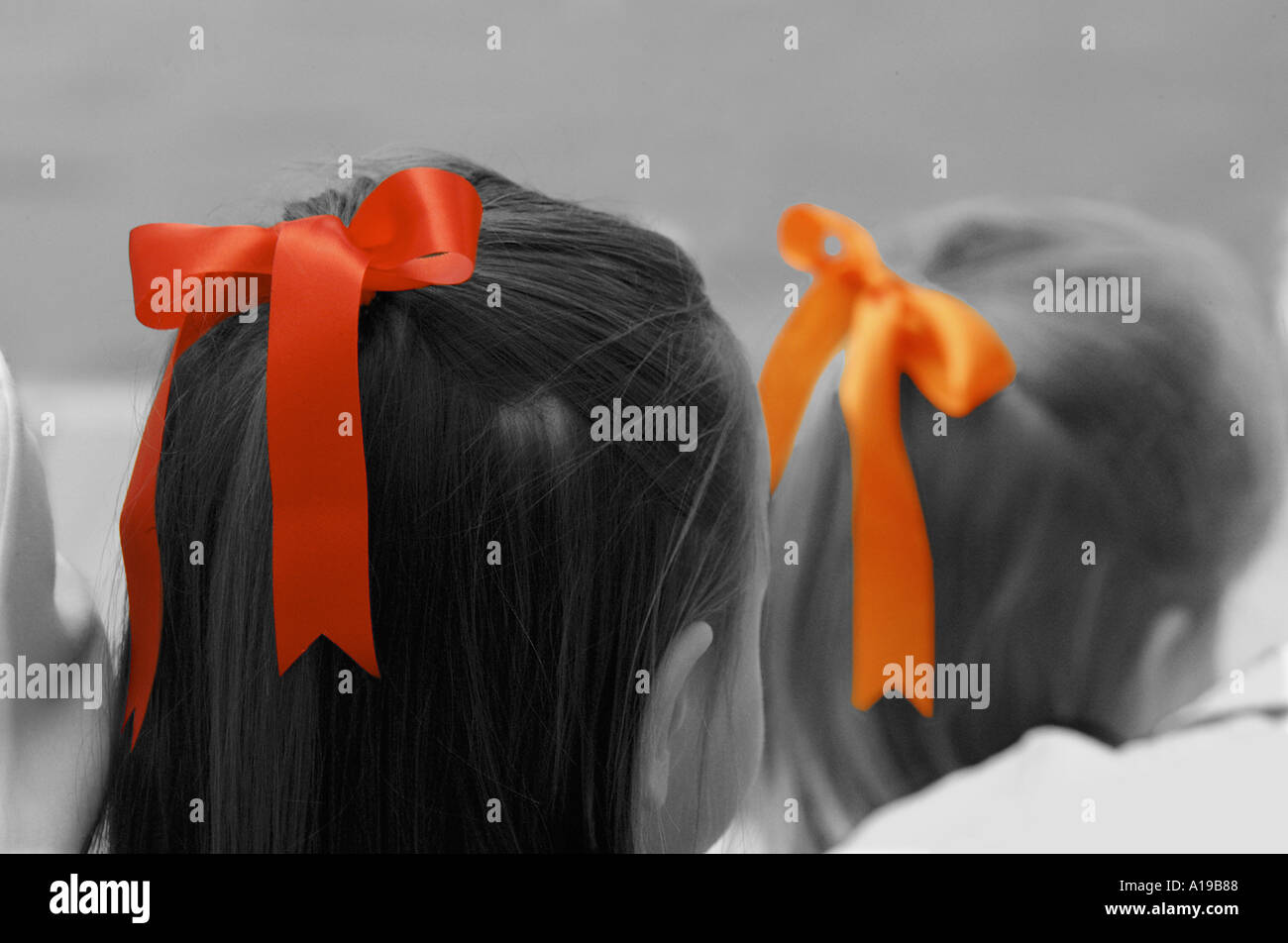 Hair ribbons hi-res stock photography and images - Alamy