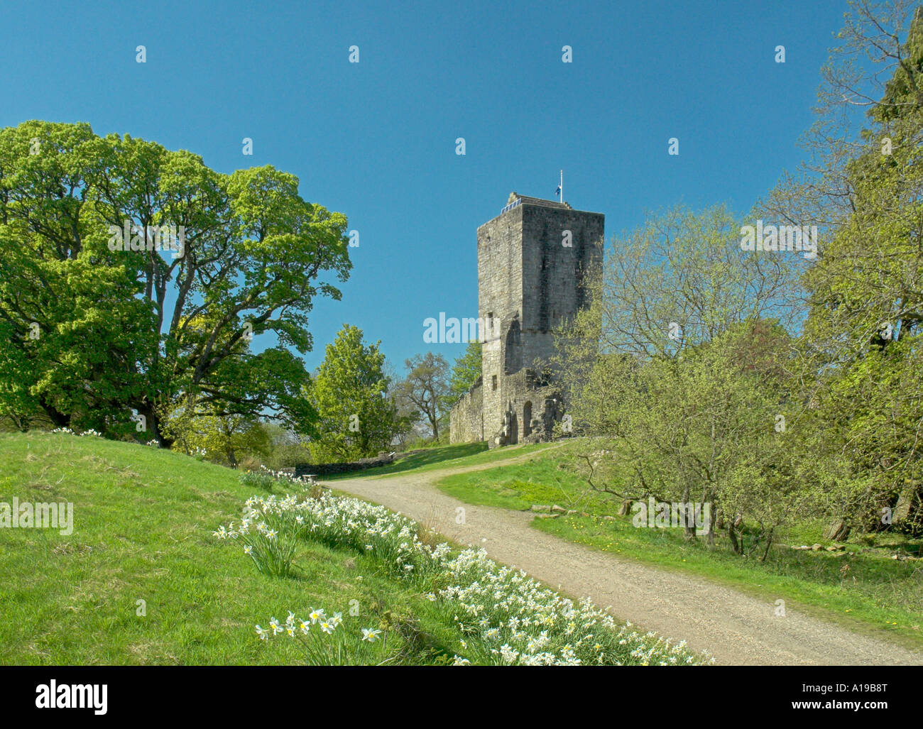 Mugdock Castle , Mugdock nr Strathblane Stirling District Scotland ...
