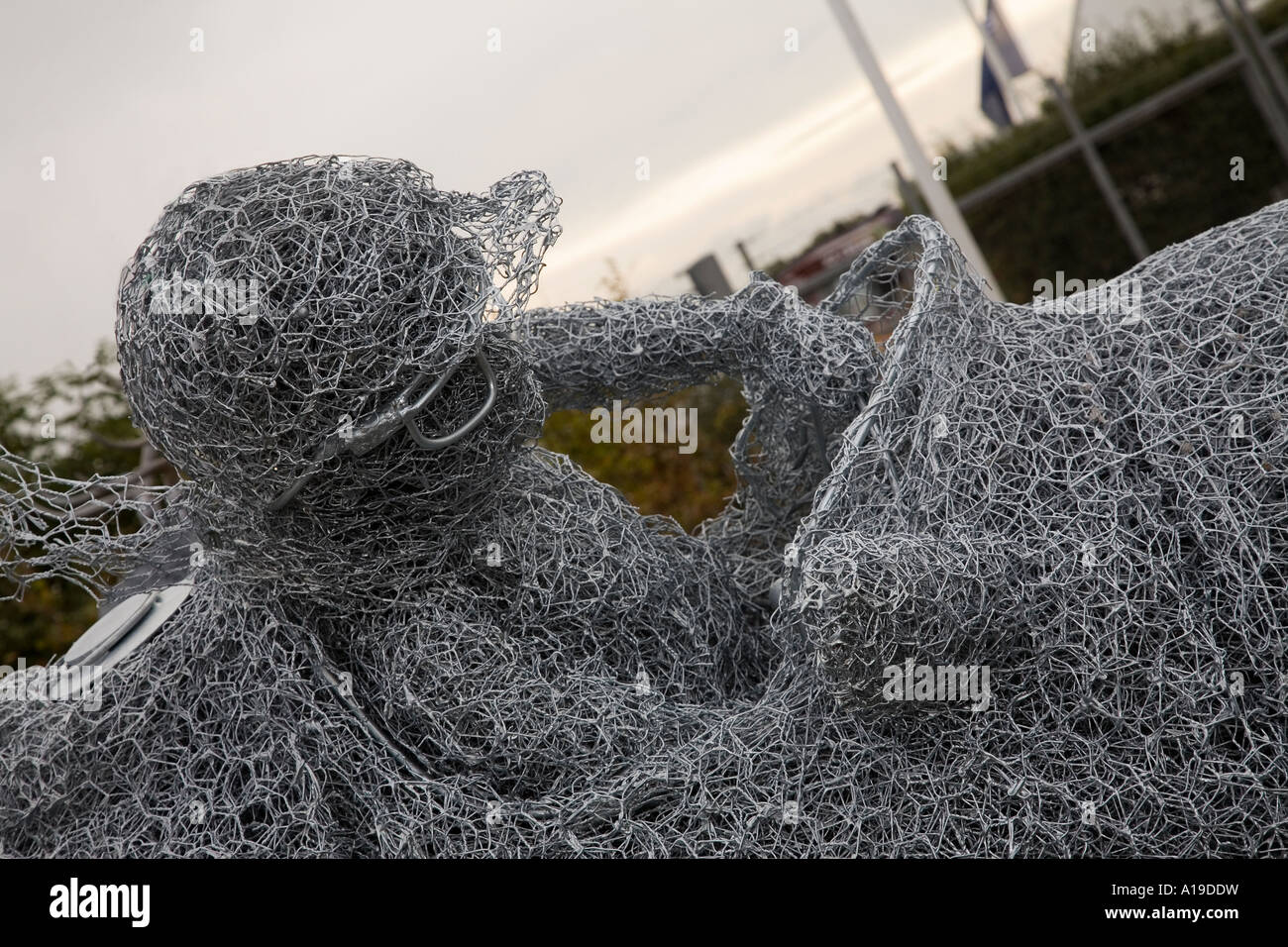 Wire Sculpture People