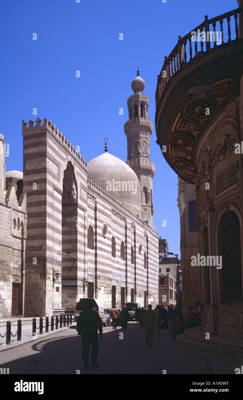 Mosque barquq minaret dome hi-res stock photography and images - Alamy