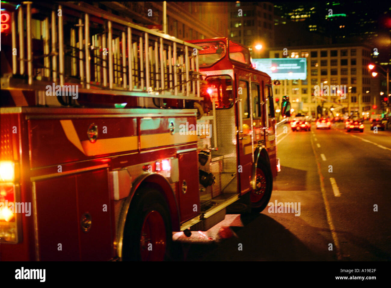 Red fire truck in washington hi-res stock photography and images - Alamy