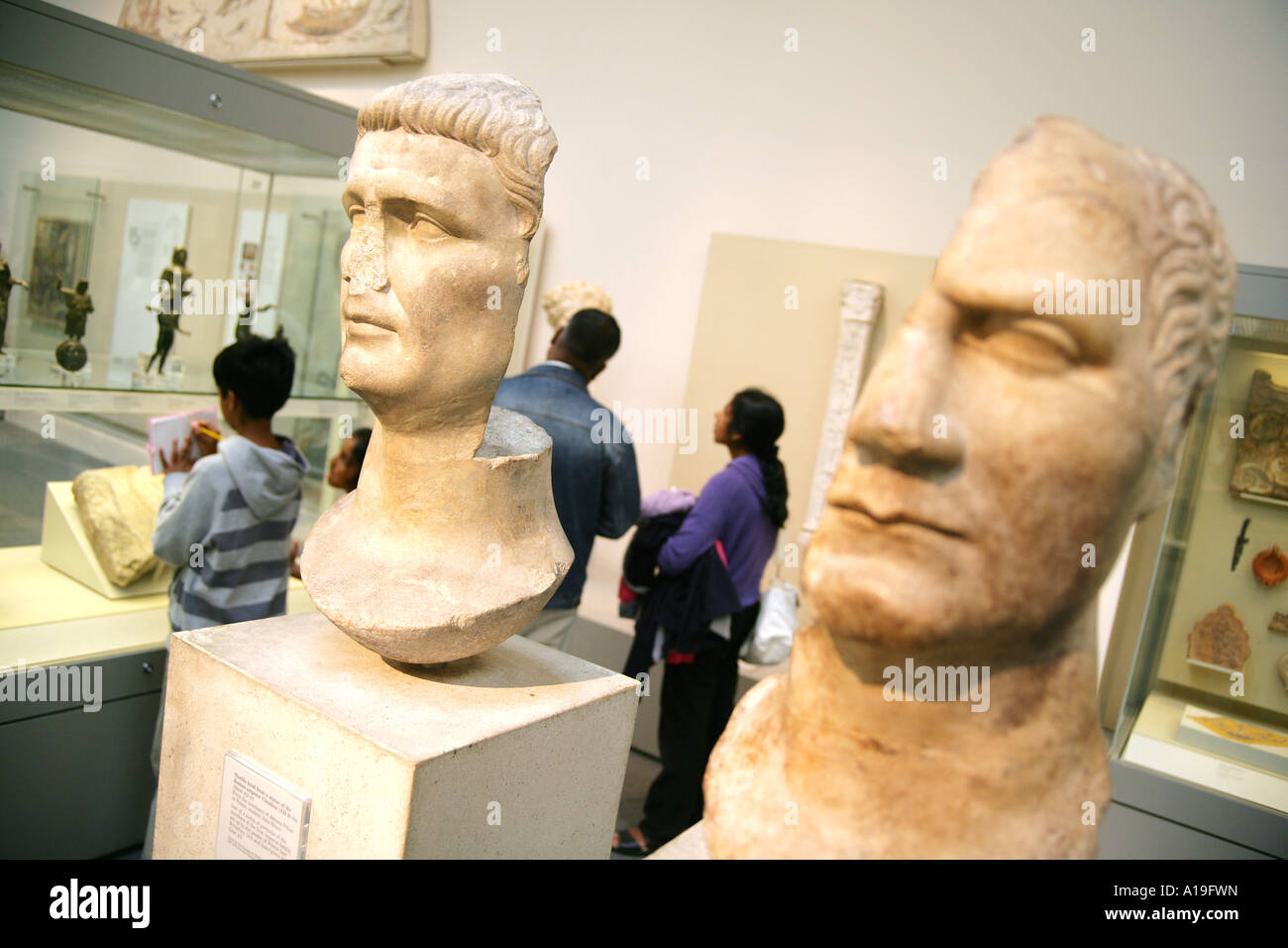 Roman sculpture gallery british museum hi-res stock photography and ...