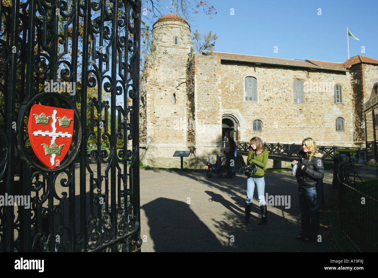 Colchester castle essex coat of arms hi-res stock photography and ...