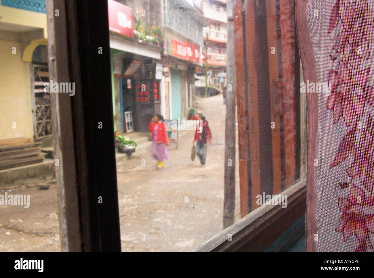 India West Bengal Himalaya range Darjeeling area Singalila trek Rimbik ...