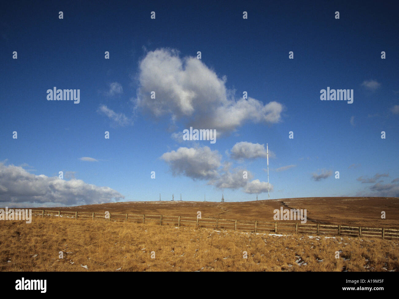 Rivington winter hill transmitter hi-res stock photography and images ...