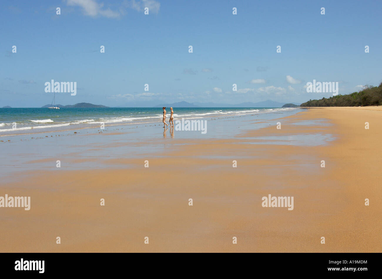 Mission Beach Queensland Australia Stock Photo - Alamy
