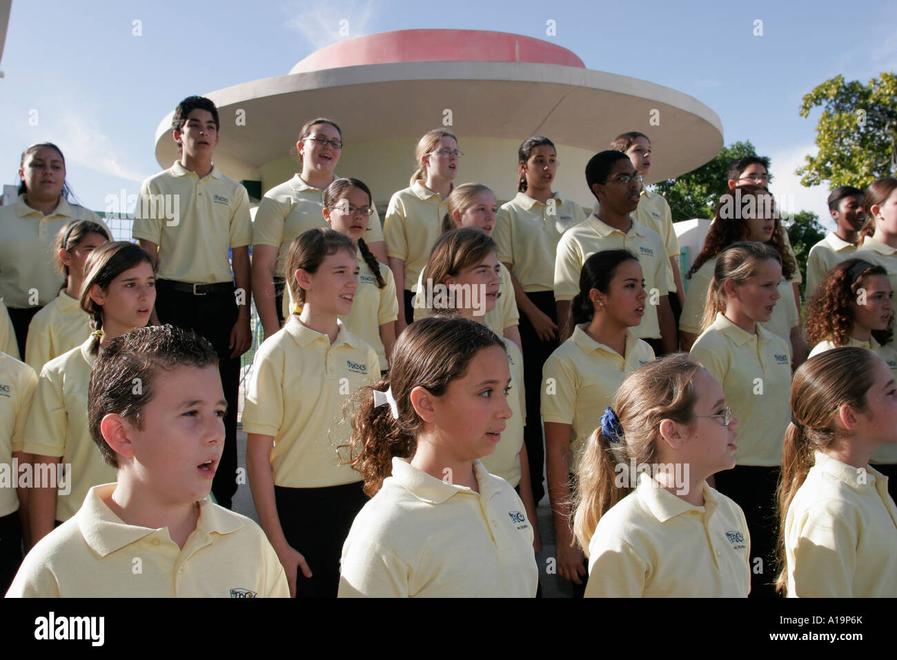 Miami Beach Florida,Flamingo Park,Miami Children's Chorus,group,music ...