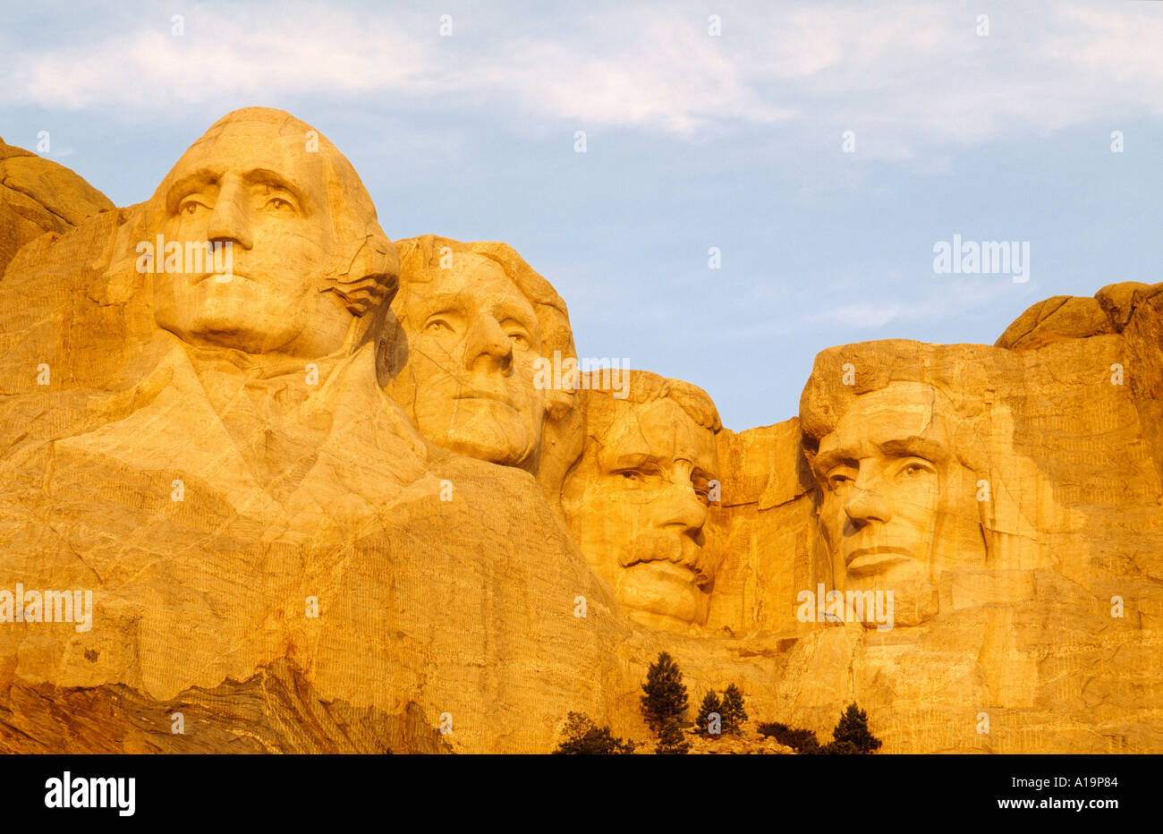 Presidents park heads hi-res stock photography and images - Alamy