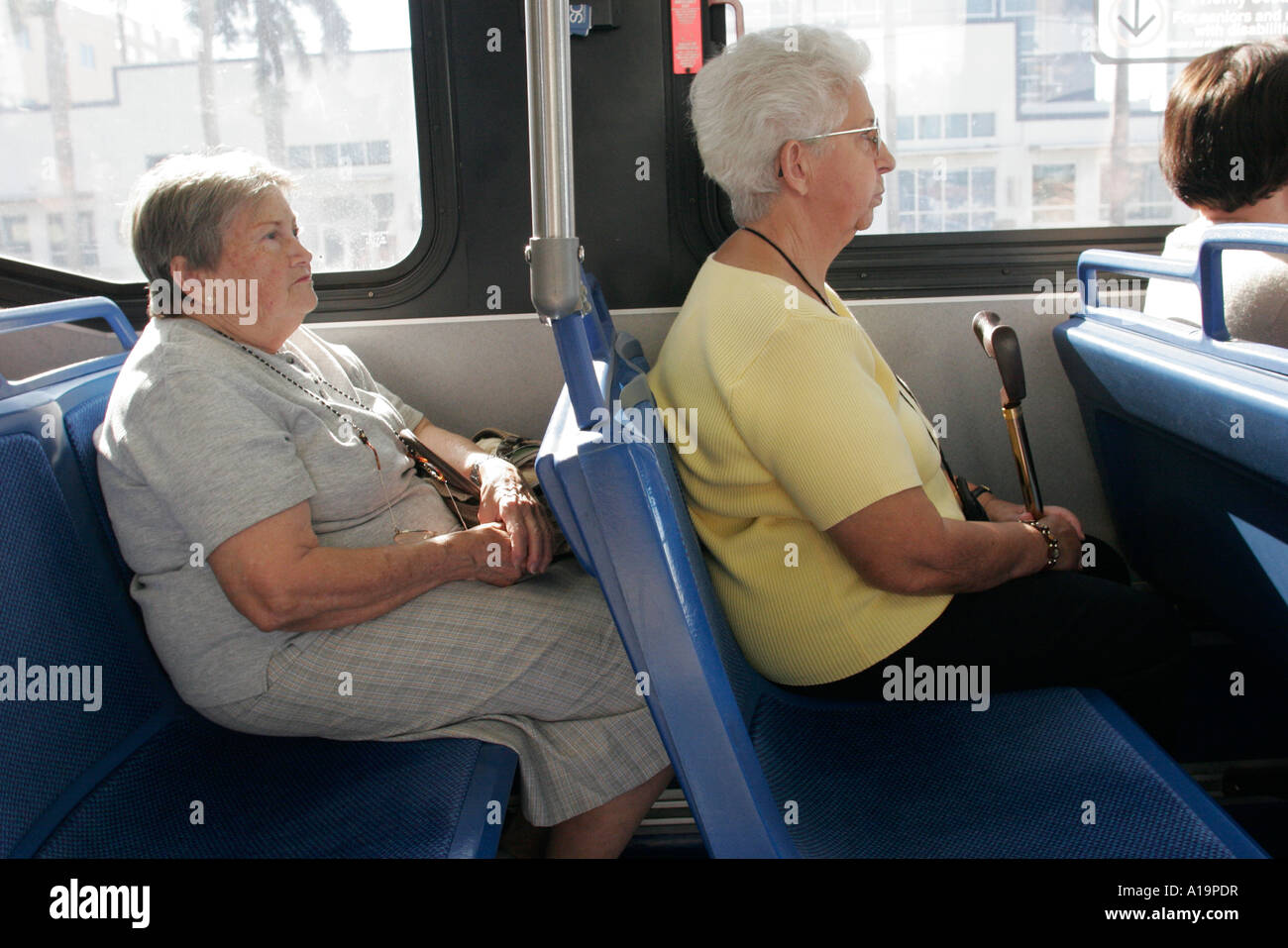 Miami Beach Florida,Miami Dade Metrobus,passenger passengers rider ...