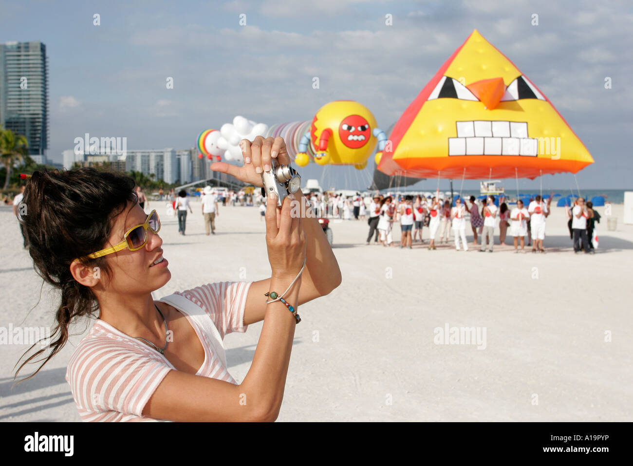 Miami Beach Florida,Atlantic Ocean water shore,public,beach beaches ...