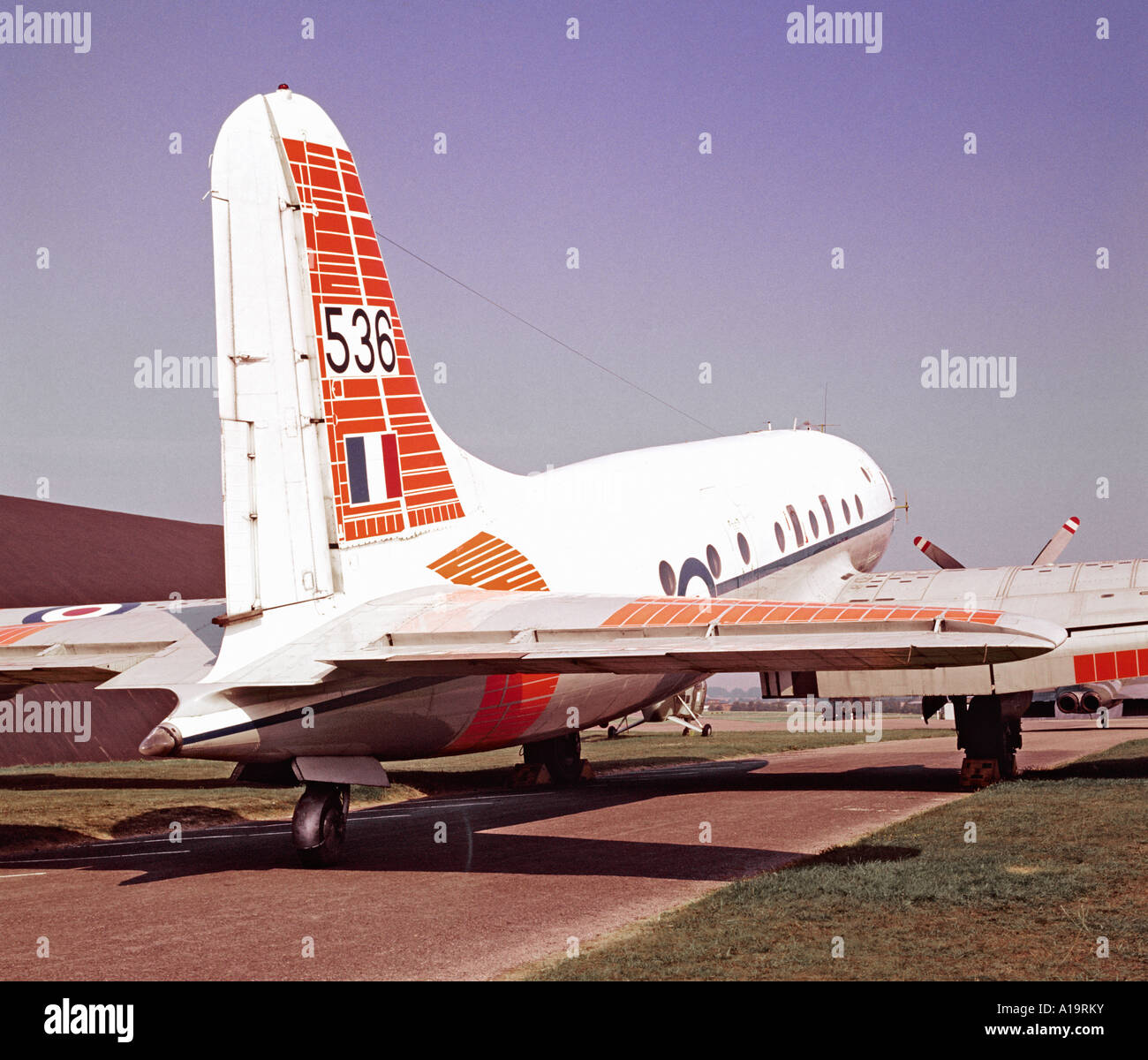 Handley Page Hastings Mk 1 ex RAF military air transport aircraft on ...
