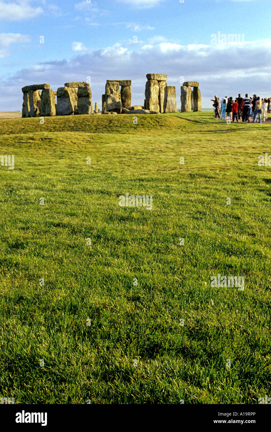 UNESCO World Heritage Neolithic Stone age ruins of Stonehenge in the ...