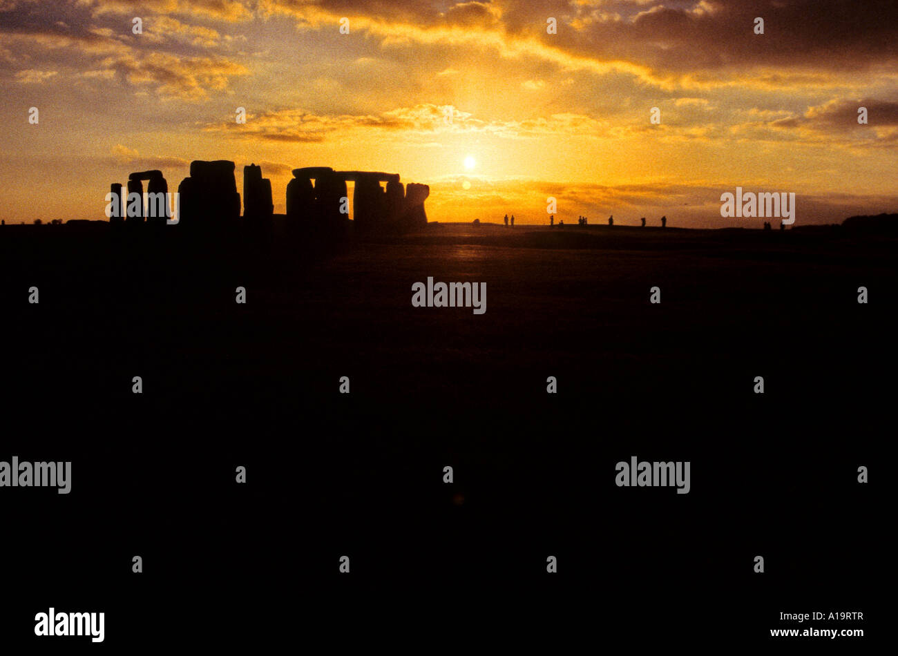UNESCO World Heritage Neolithic Stone age ruins of Stonehenge in the ...