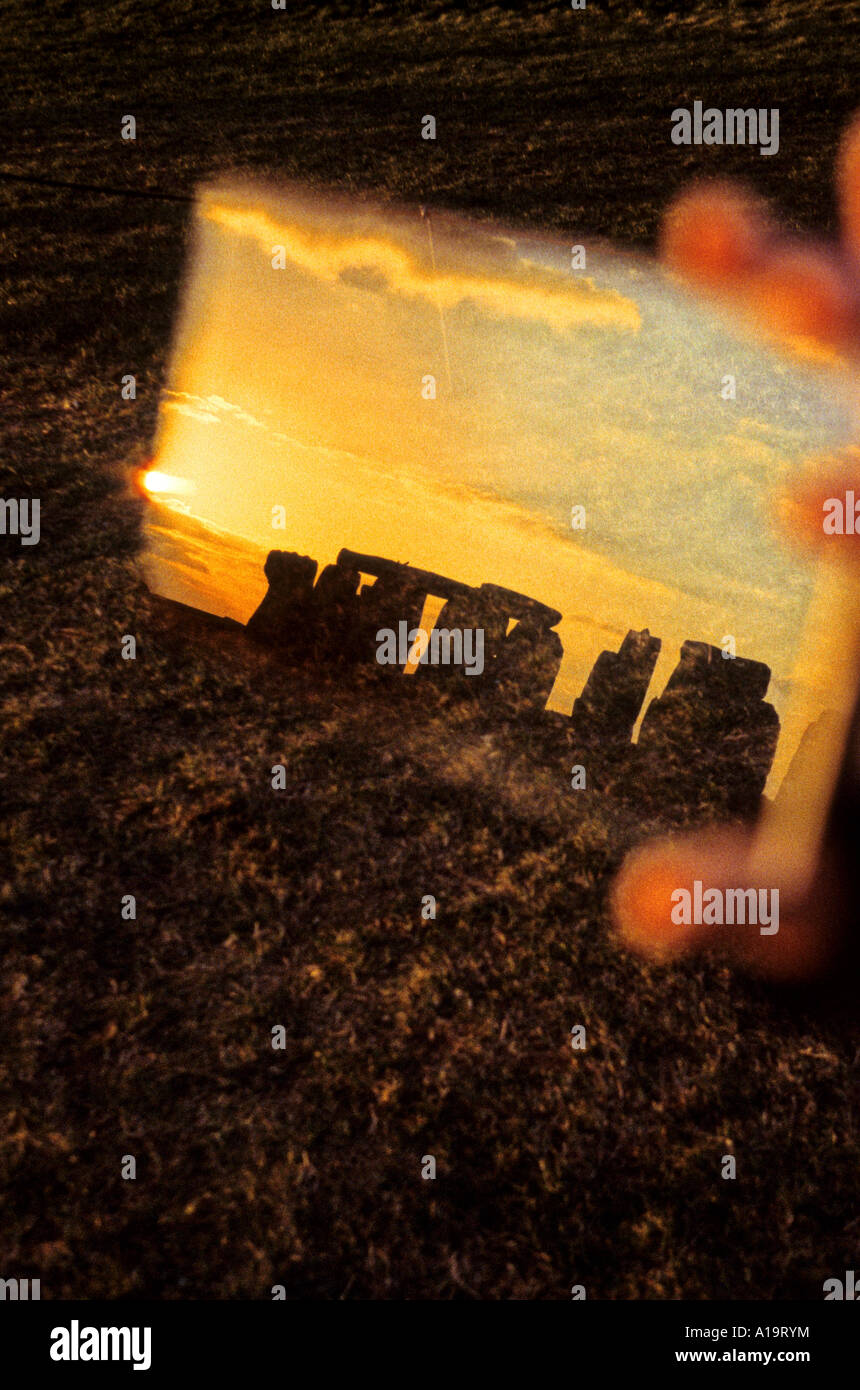UNESCO World Heritage Neolithic Stone age ruins of Stonehenge in the ...