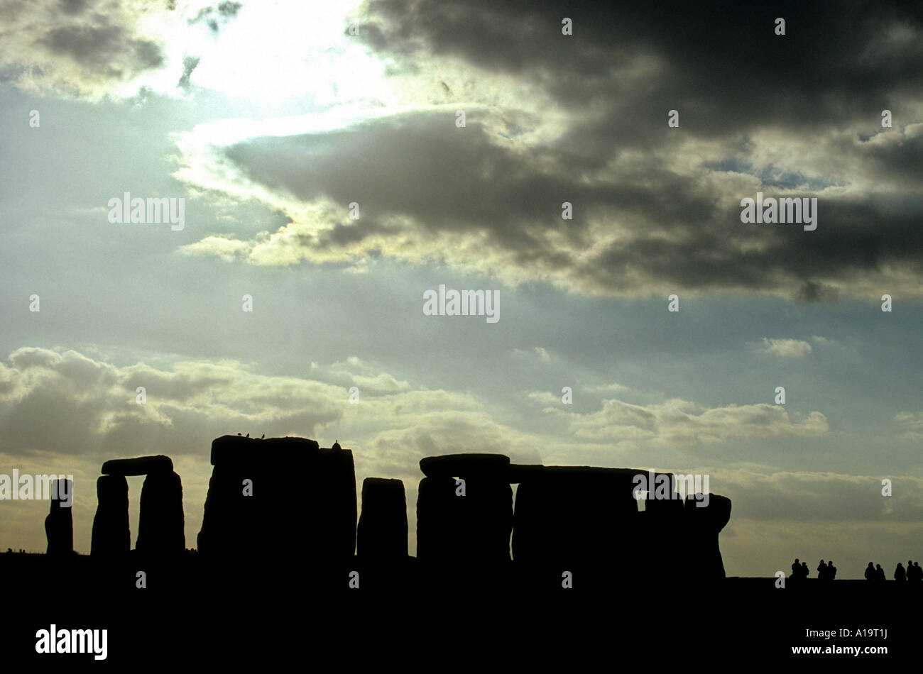 UNESCO World Heritage Neolithic Stone age ruins of Stonehenge in the ...