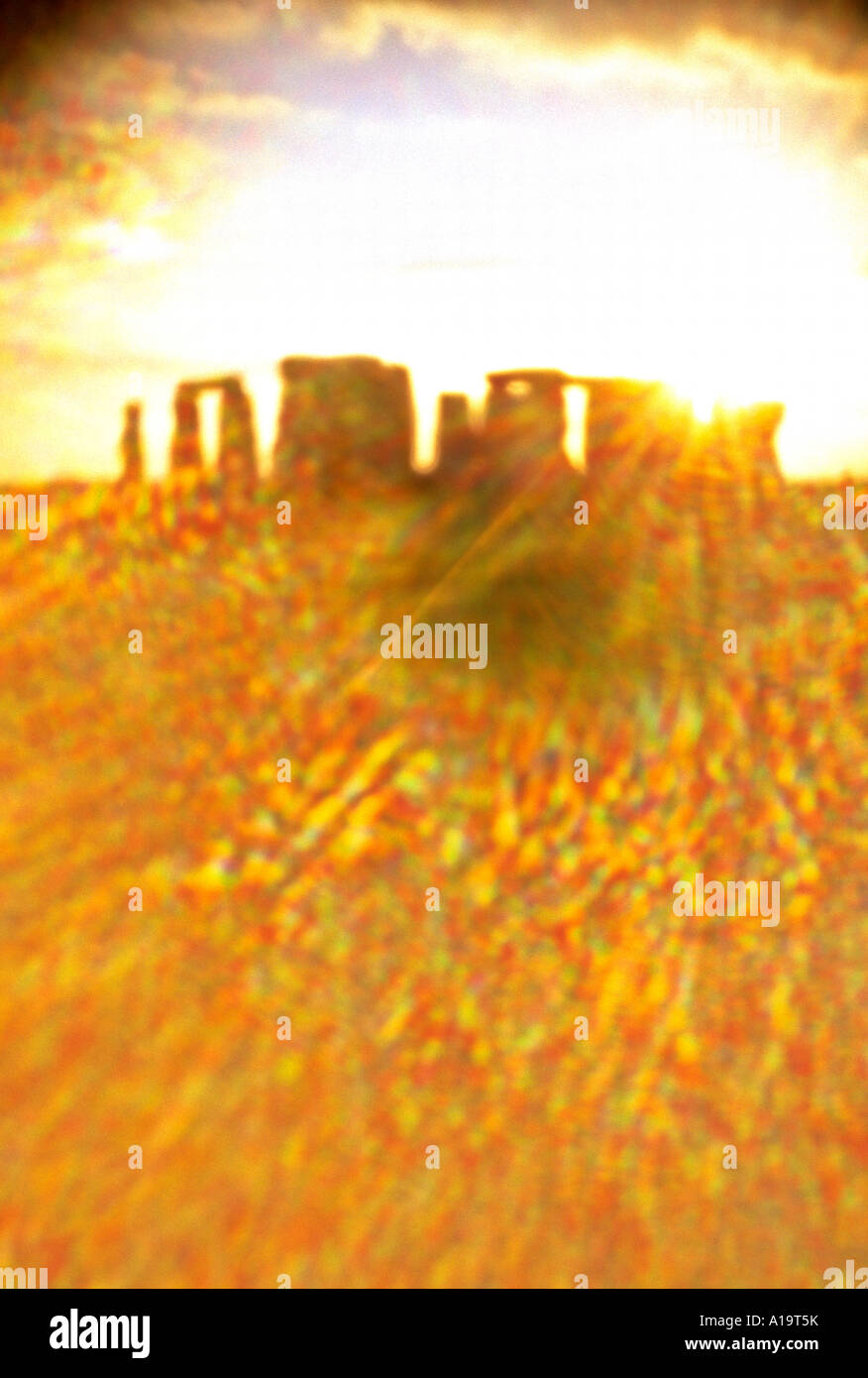 UNESCO World Heritage Neolithic Stone age ruins of Stonehenge in the ...