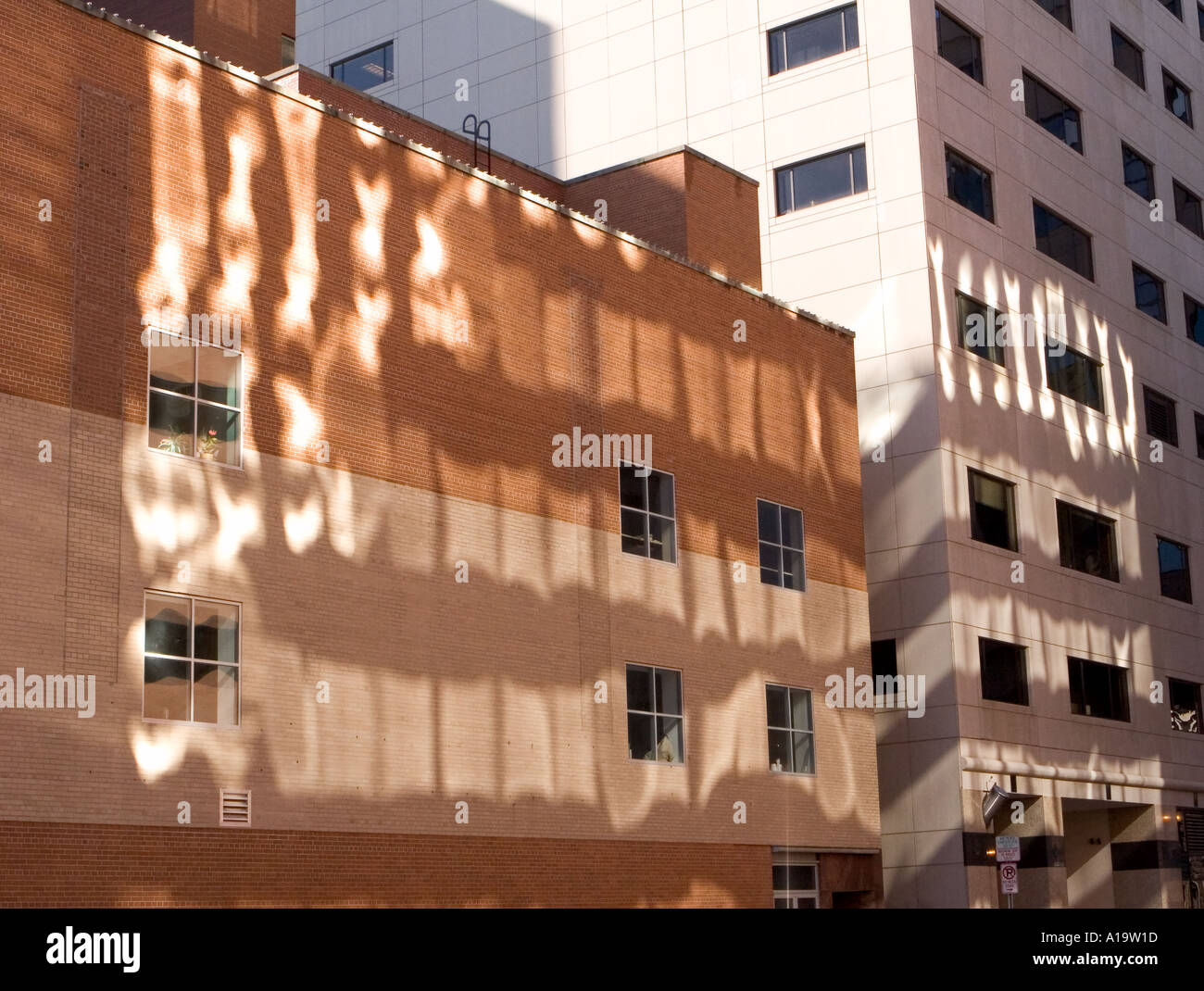Sunlight reflecting off buildings Stock Photo - Alamy