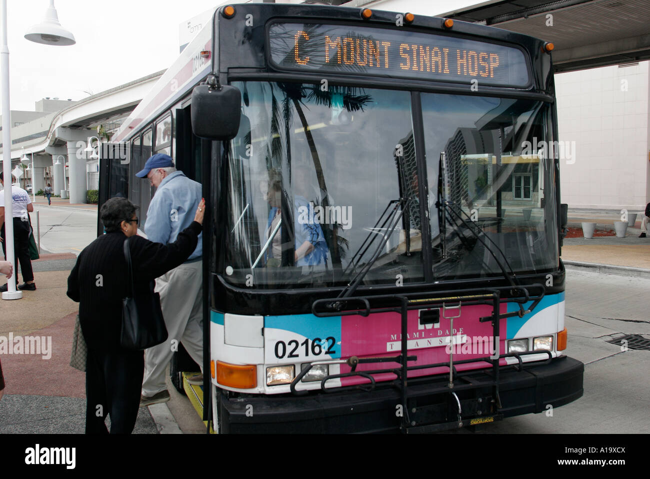 Miami Florida,Omni Station,Miami Dade Metrobus,passenger passengers ...