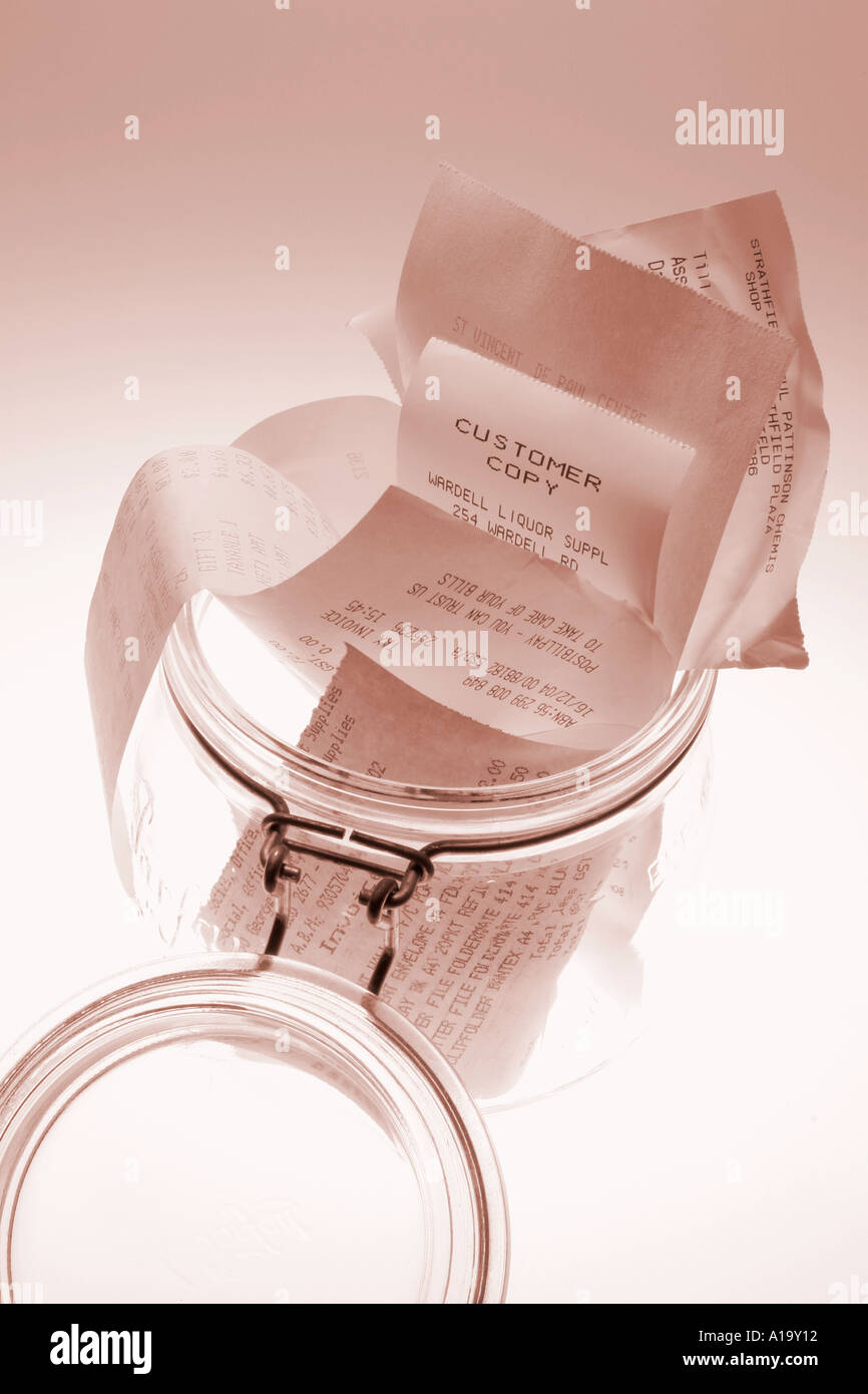 Expense slips hi-res stock photography and images - Alamy