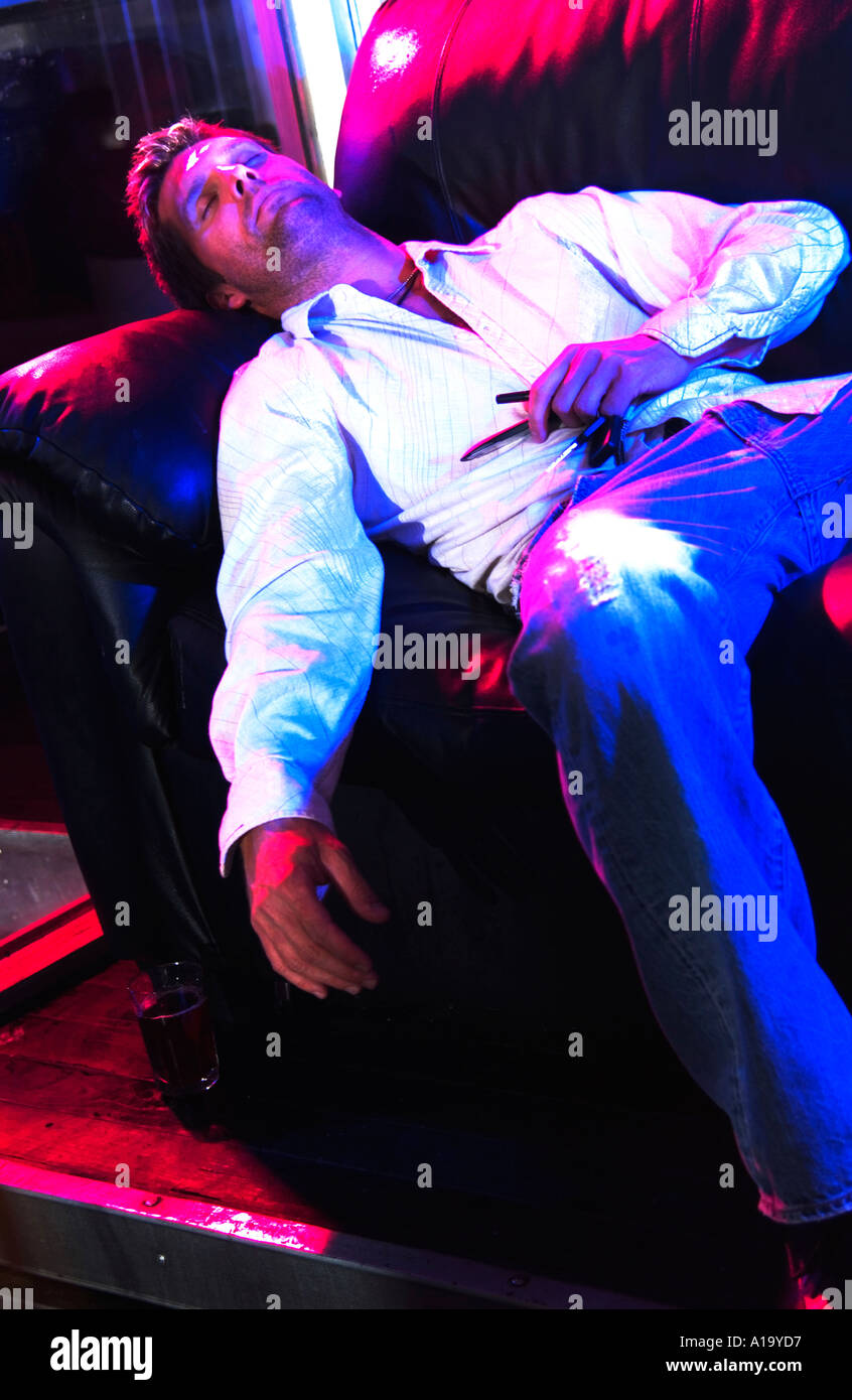 Passed out drunk alcoholic passed out drink hi-res stock photography ...