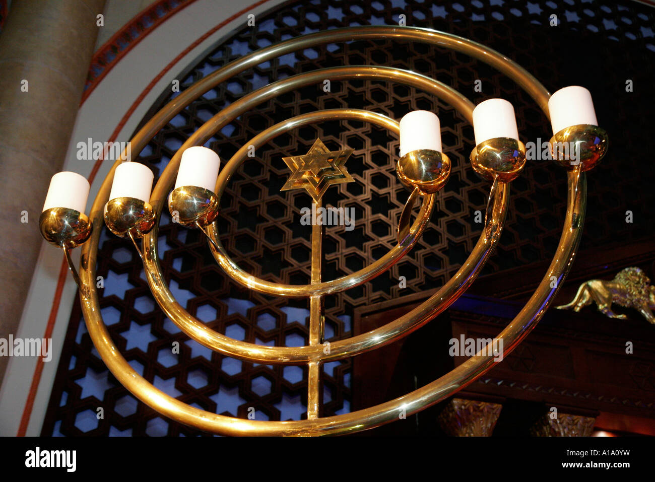 Miami Beach Florida,Washington Avenue,Temple Emanu El,Jewish synagogue ...