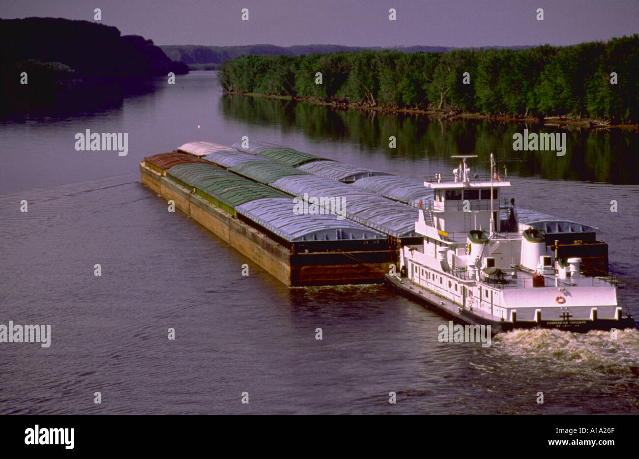 Mississippi river tugboats hi-res stock photography and images - Alamy