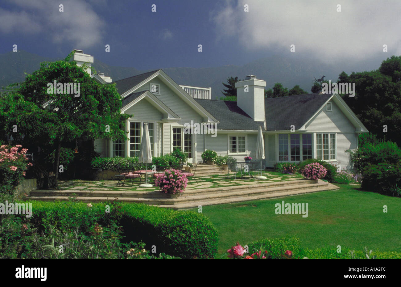 Exterior view of a traditional Cape Cod style home Property released ...