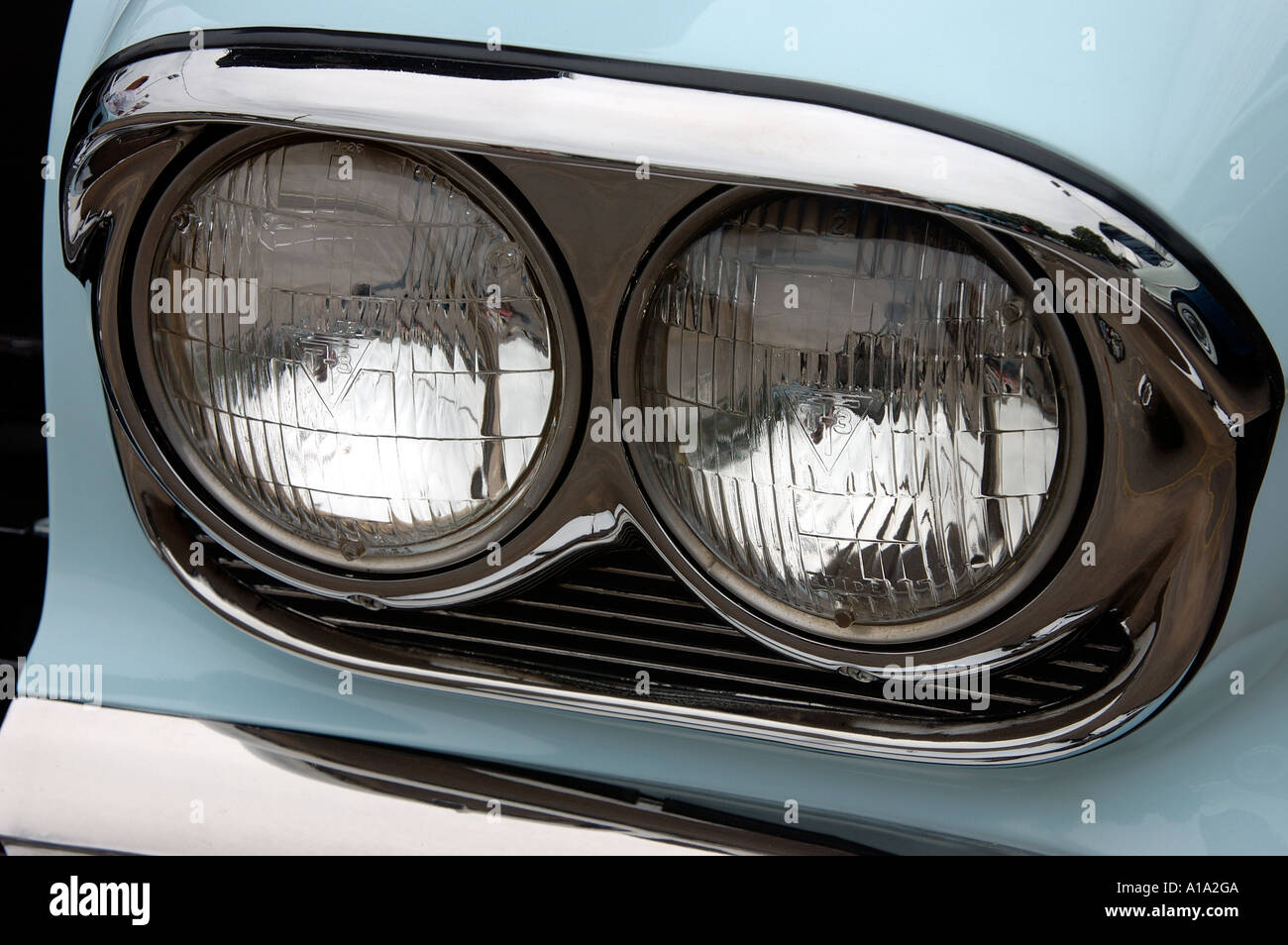 Classic Car Head Lamp Stock Photos & Classic Car Head Lamp Stock Images ...