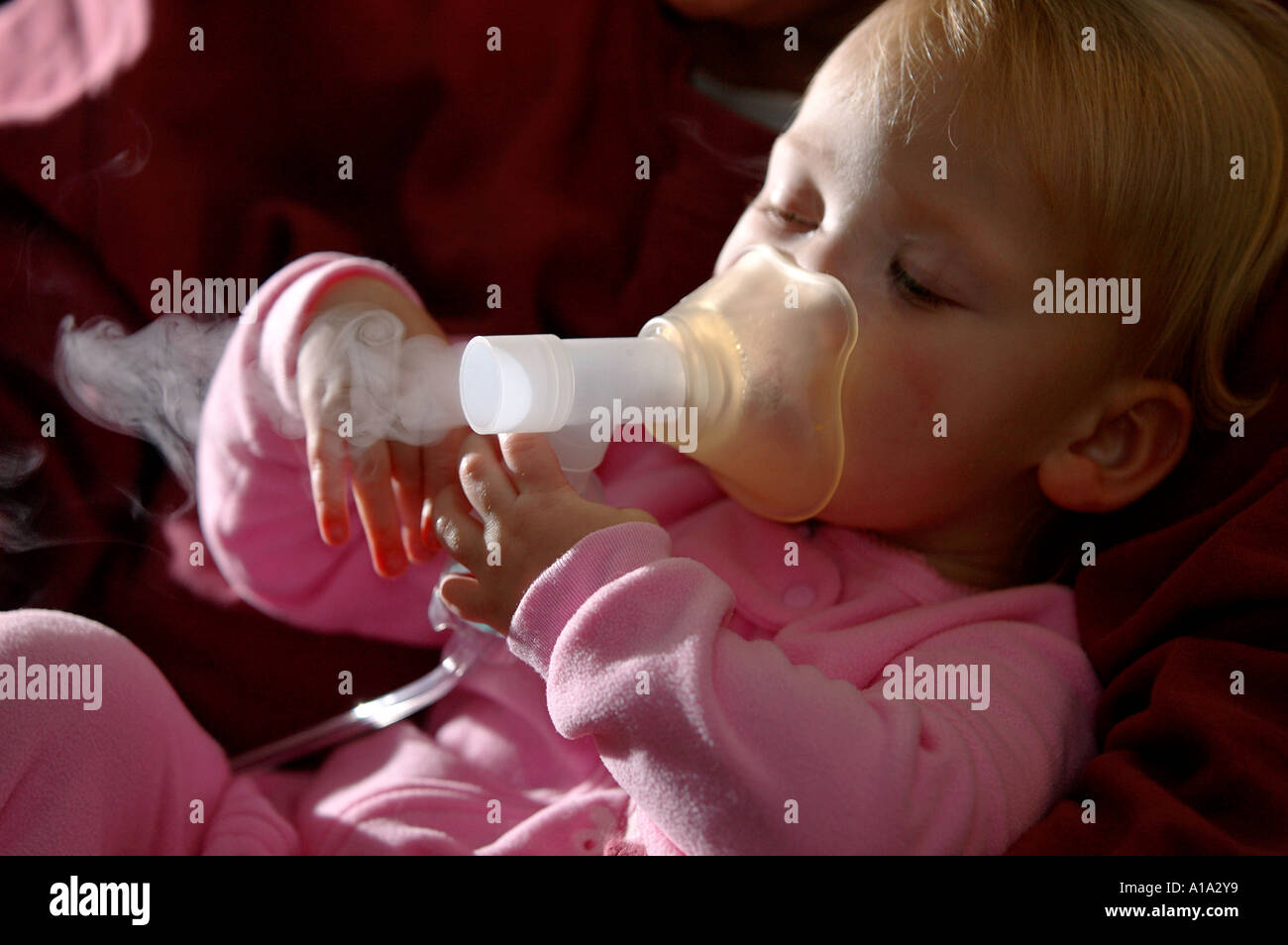 Asthma treatment infant hi-res stock photography and images - Alamy