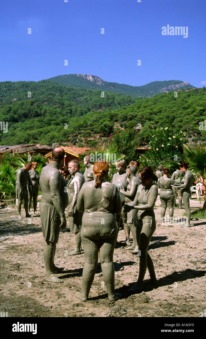 Turkish mud bath hi-res stock photography and images - Alamy