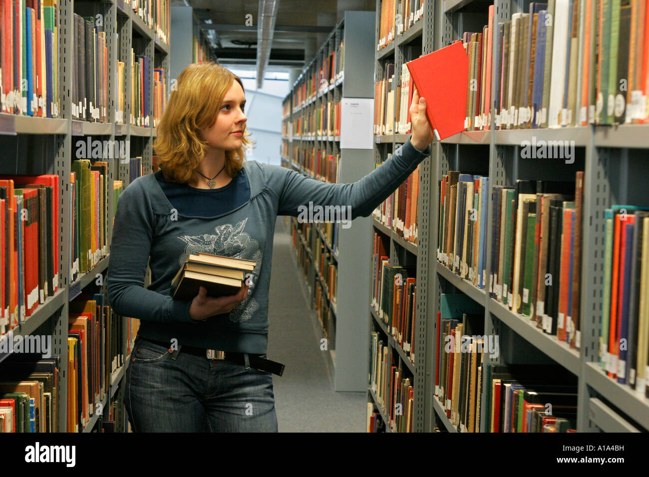 Free university berlin library hi-res stock photography and images - Alamy