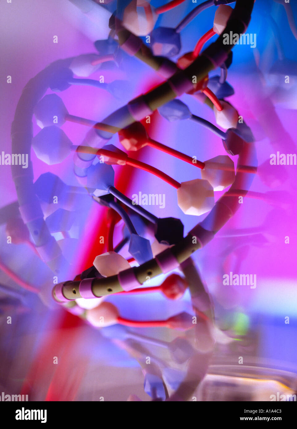 Watson and crick with their dna model hi-res stock photography and ...