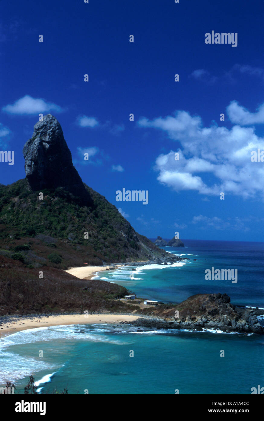 Morro do Pico Archipelago of Fernando de Noronha BRAZIL Stock Photo - Alamy