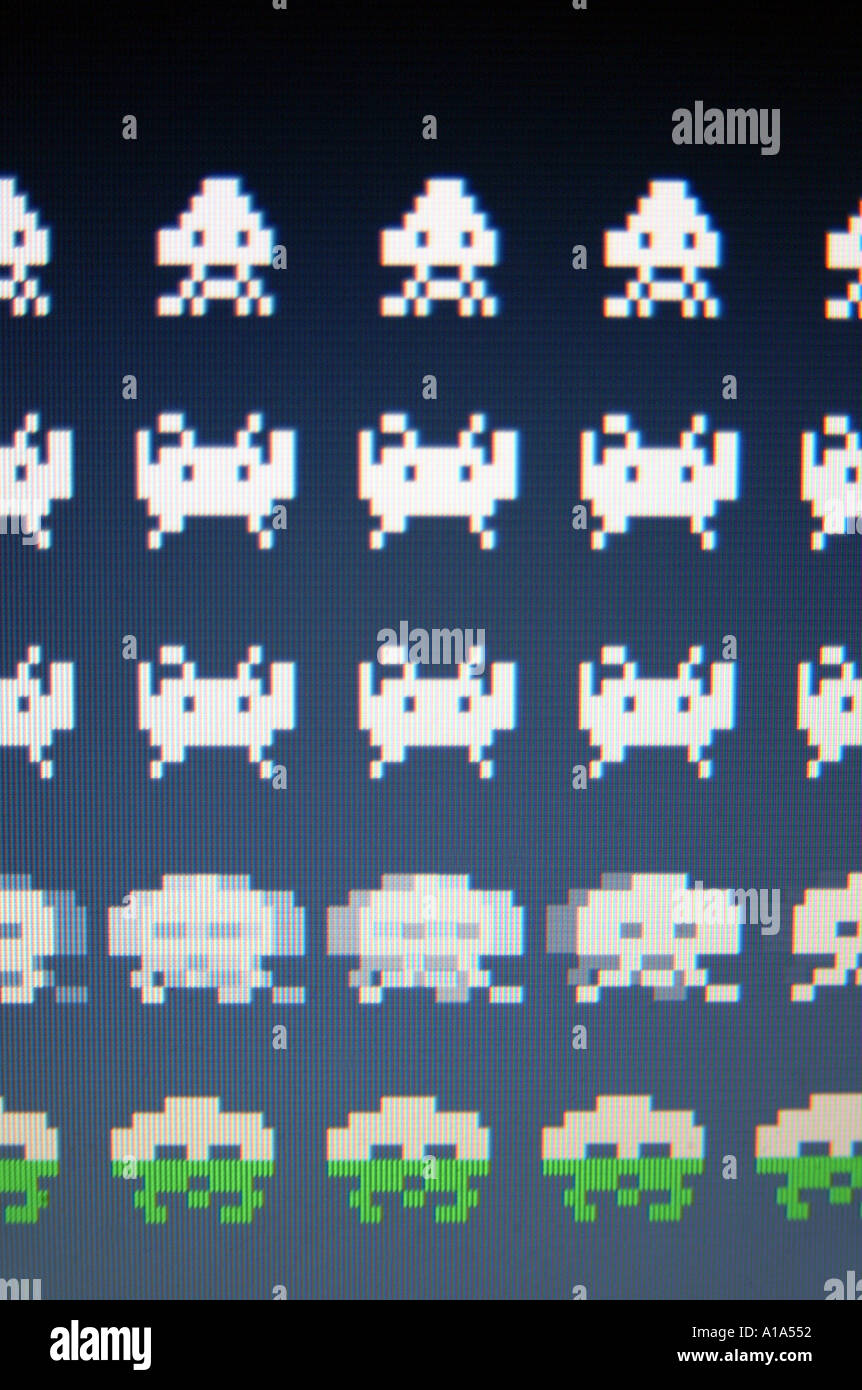 Space Invaders Sprite Sheet