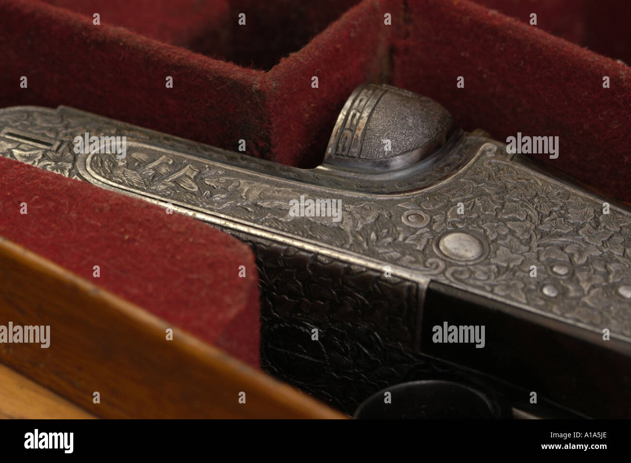 Vintage shotgun circa 1900's Stock Photo - Alamy