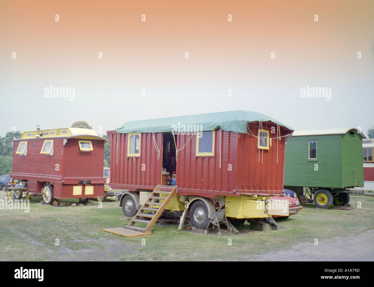 Gypsy caravans hi-res stock photography and images - Alamy