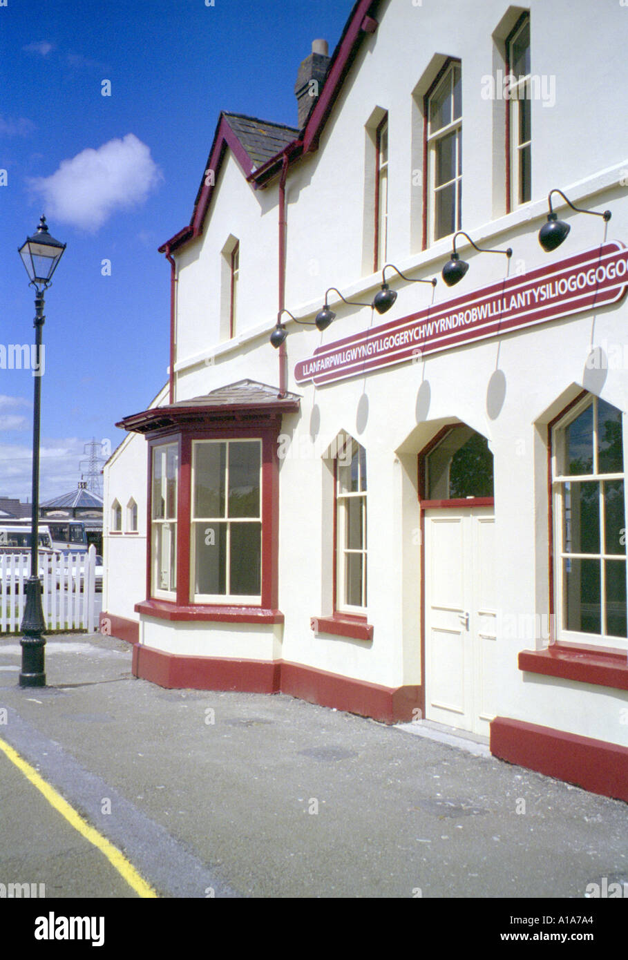 Llanfair pg train station hi-res stock photography and images - Alamy