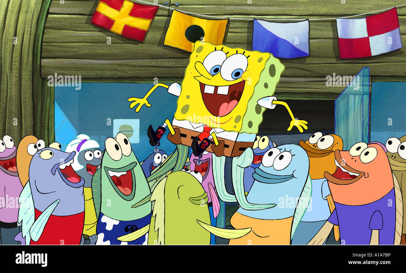 Spongebob squarepants Year 2005 Director Stephen Hillenburg Stock Photo ...