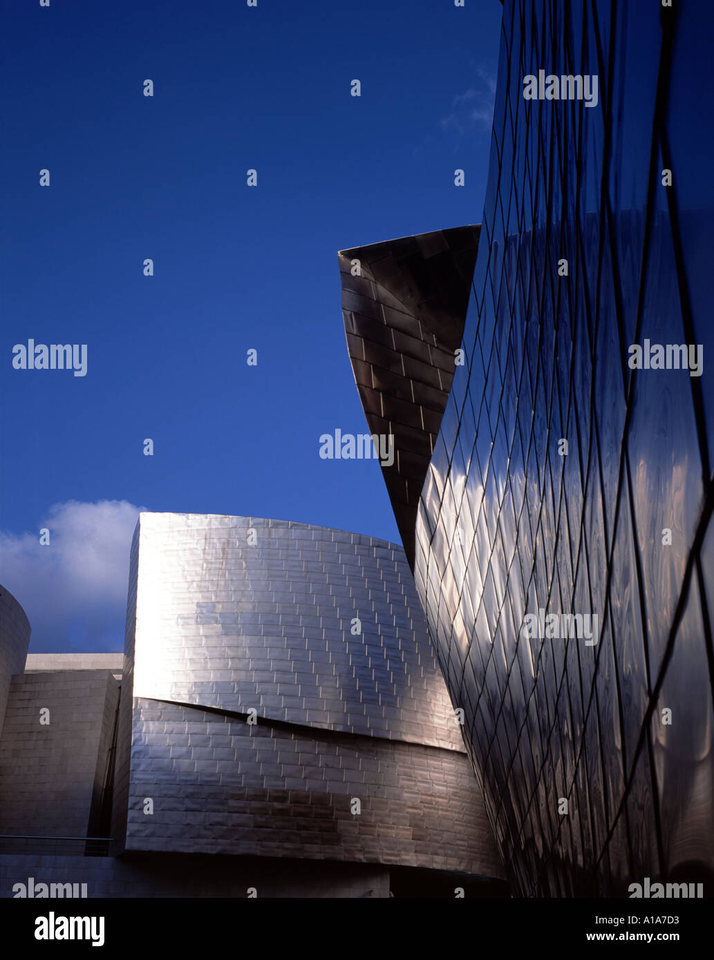 Titanium covered guggenheim bilbao hi-res stock photography and images ...