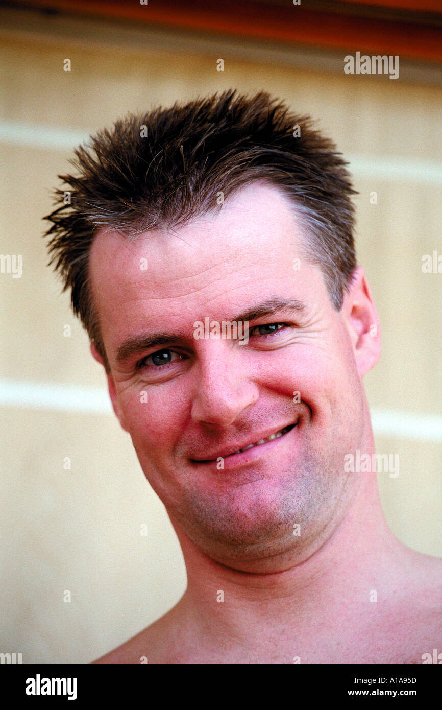 happy english man Stock Photo - Alamy