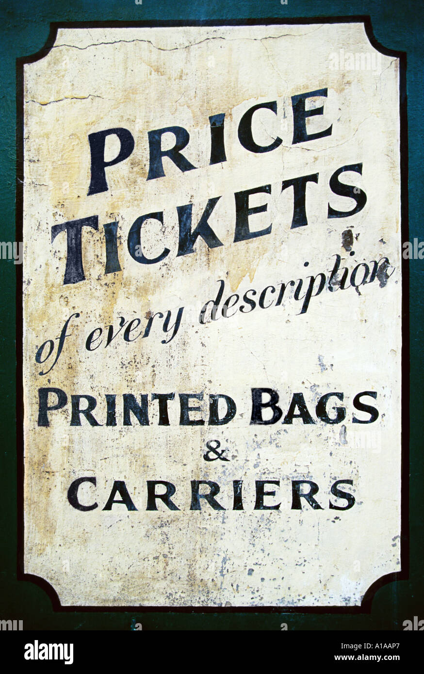 Old Fashioned Sign High Resolution Stock Photography and Images - Alamy