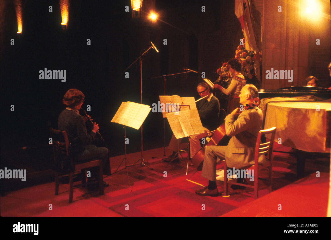 Flute recital hi-res stock photography and images - Alamy