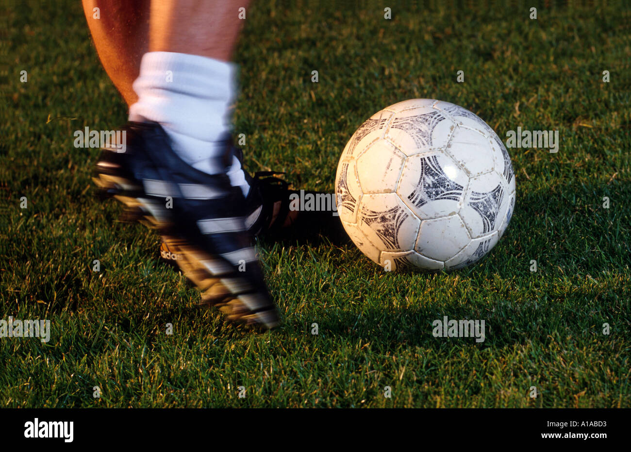 soccer young men playing soccer Stock Photo - Alamy