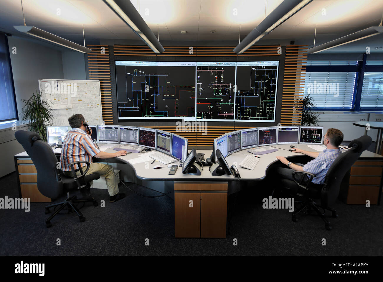 Energy control center hi-res stock photography and images - Alamy