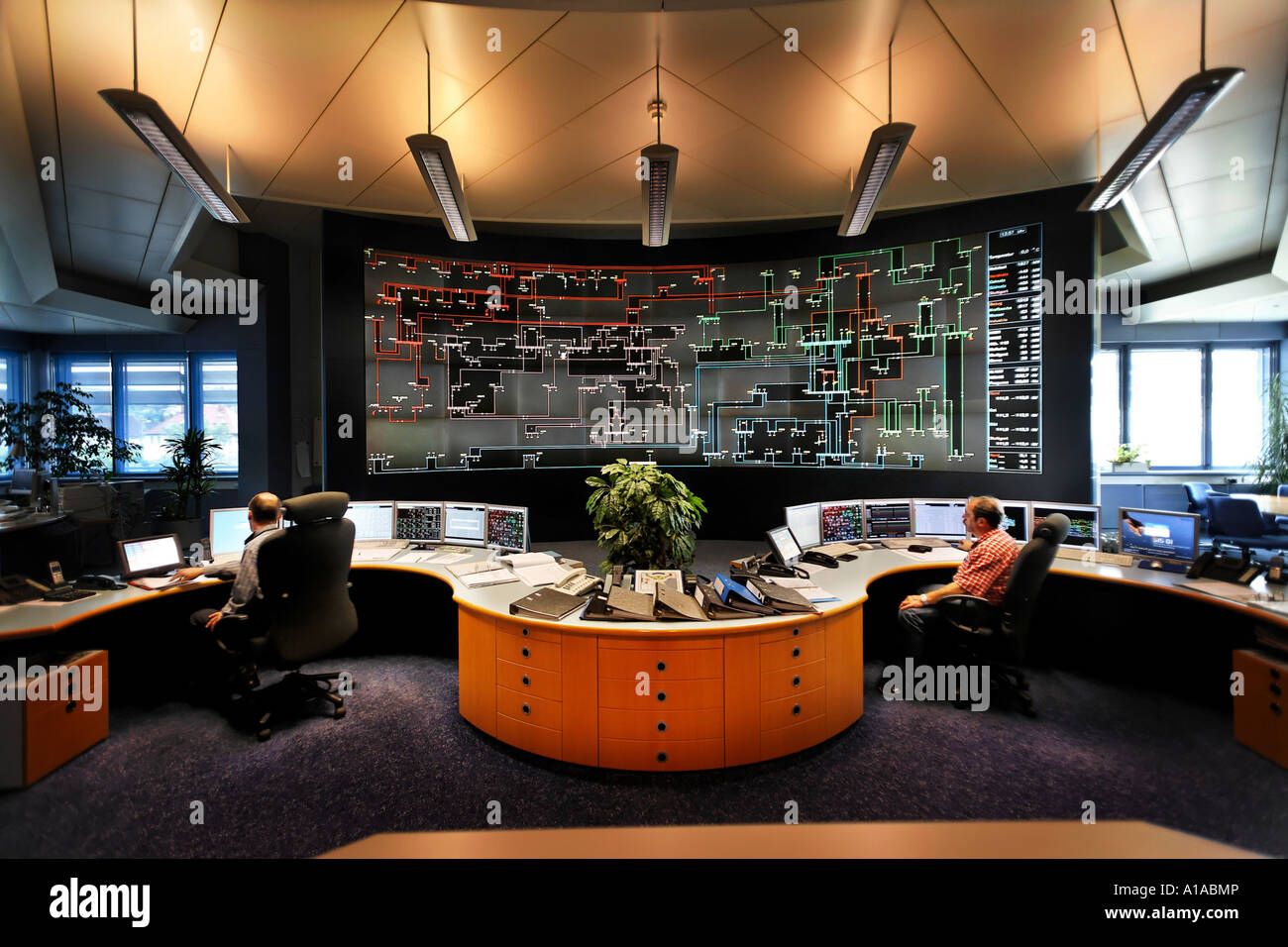 Energy control center hi-res stock photography and images - Alamy