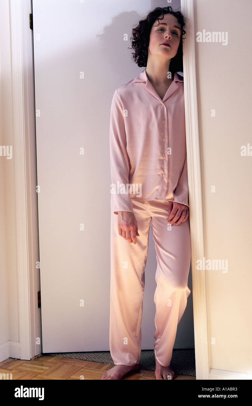 Tired Woman Standing