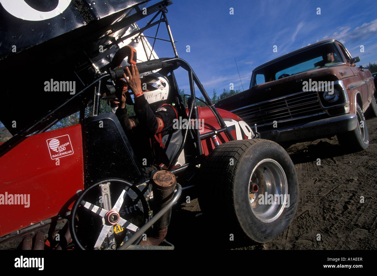 Car sprint races hi-res stock photography and images - Alamy