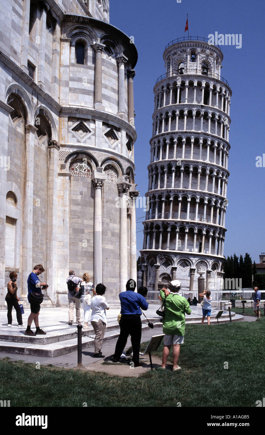 The Leaning Tower of Pisa Italy Stock Photo - Alamy