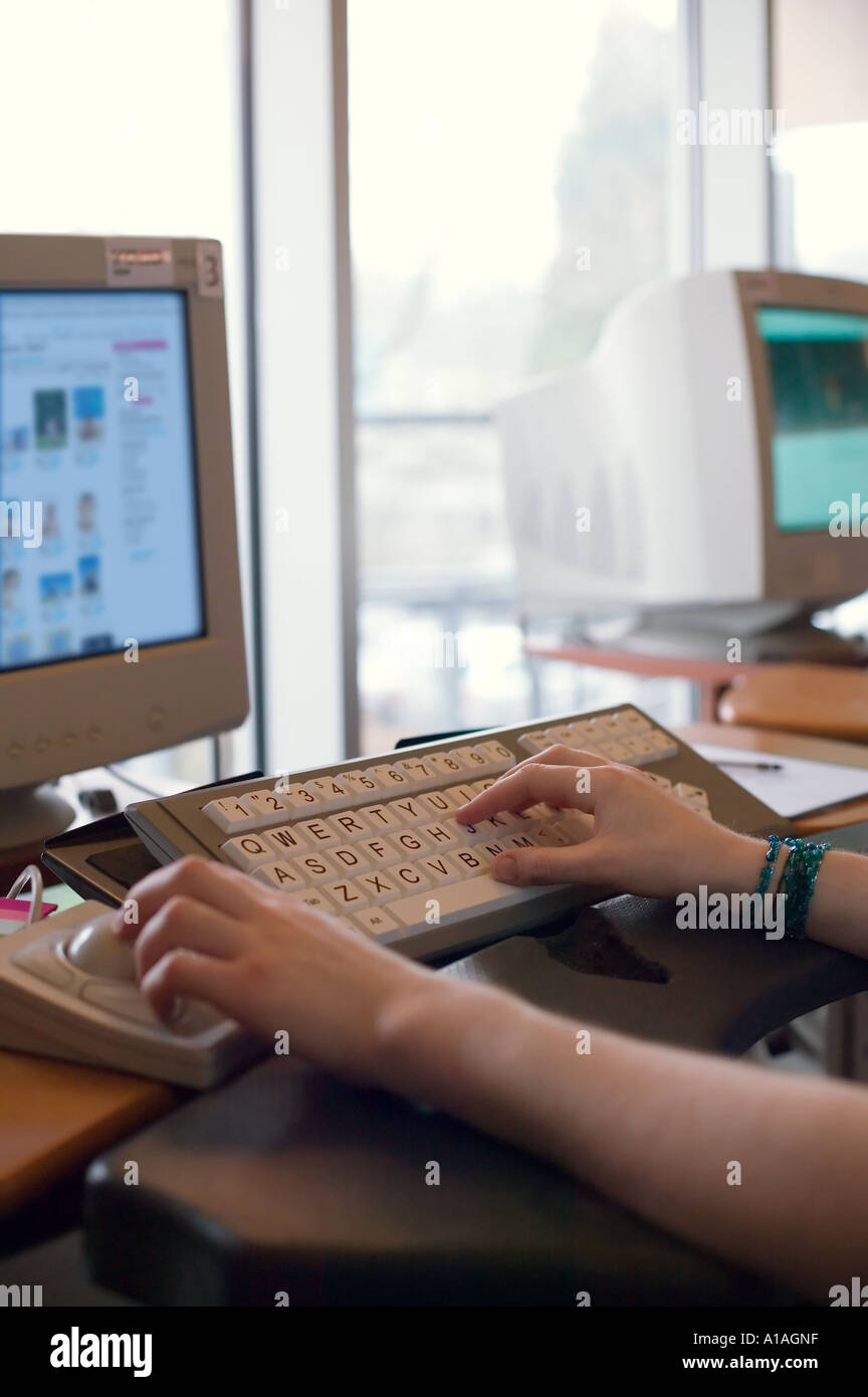 Adapted keyboard hi-res stock photography and images - Alamy